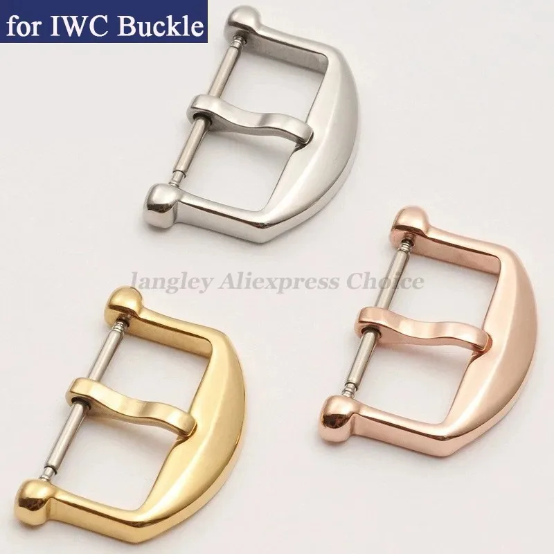 316L-Stainless-Steel-Watch-Buckle-for-IWC-Pin-Buckle-16mm-18mm-Watch ...