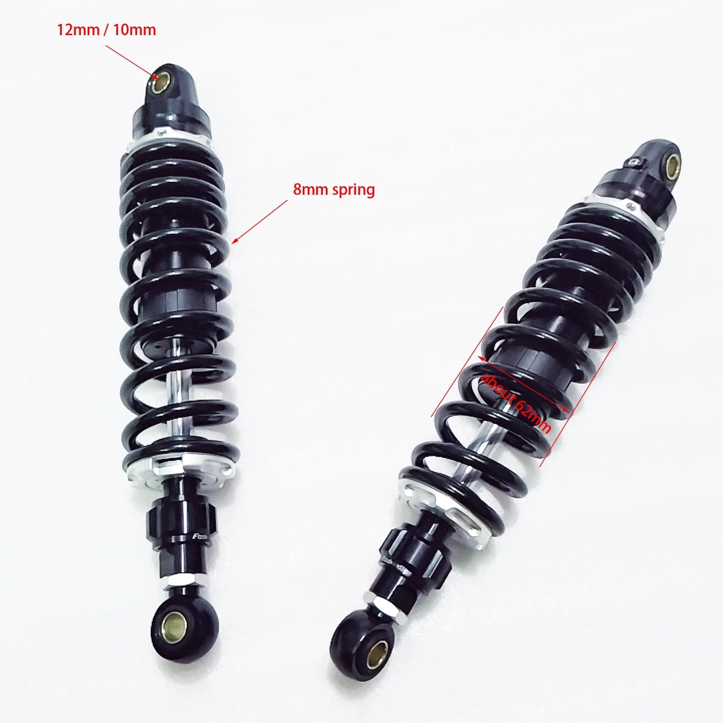 One-Pair-305mm-320mm-330mm-340mm-345mm-350mm-360mm-8mm-Spring ...