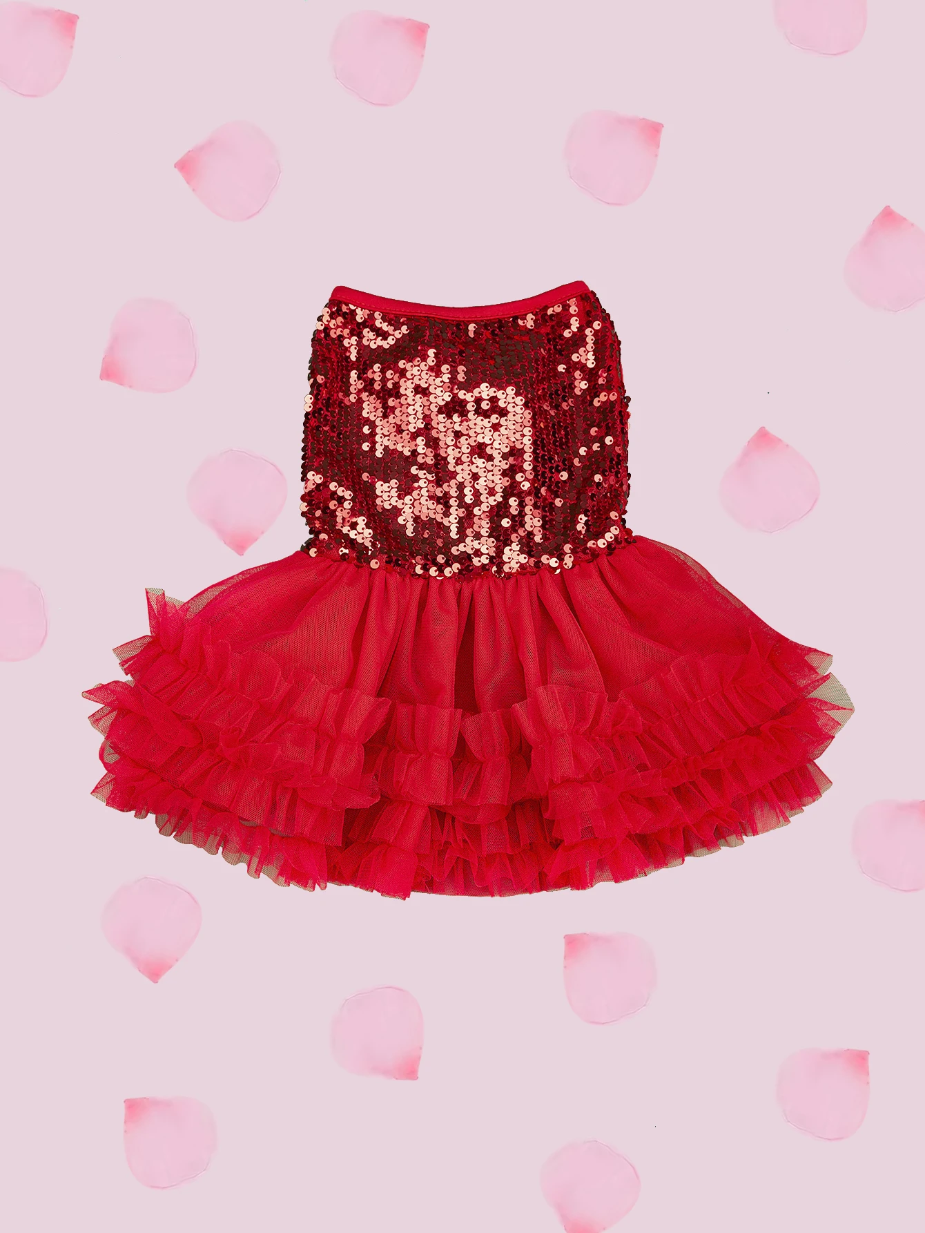 Dog-Dress-Girl-Dog-Sleeveless-Clothes-Sequin-Pet-Apparel-Doggie-Tutu ...