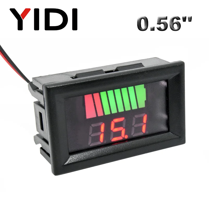 Battery Capacity Indicator Voltmeter | Car Battery Voltmeter Voltage ...