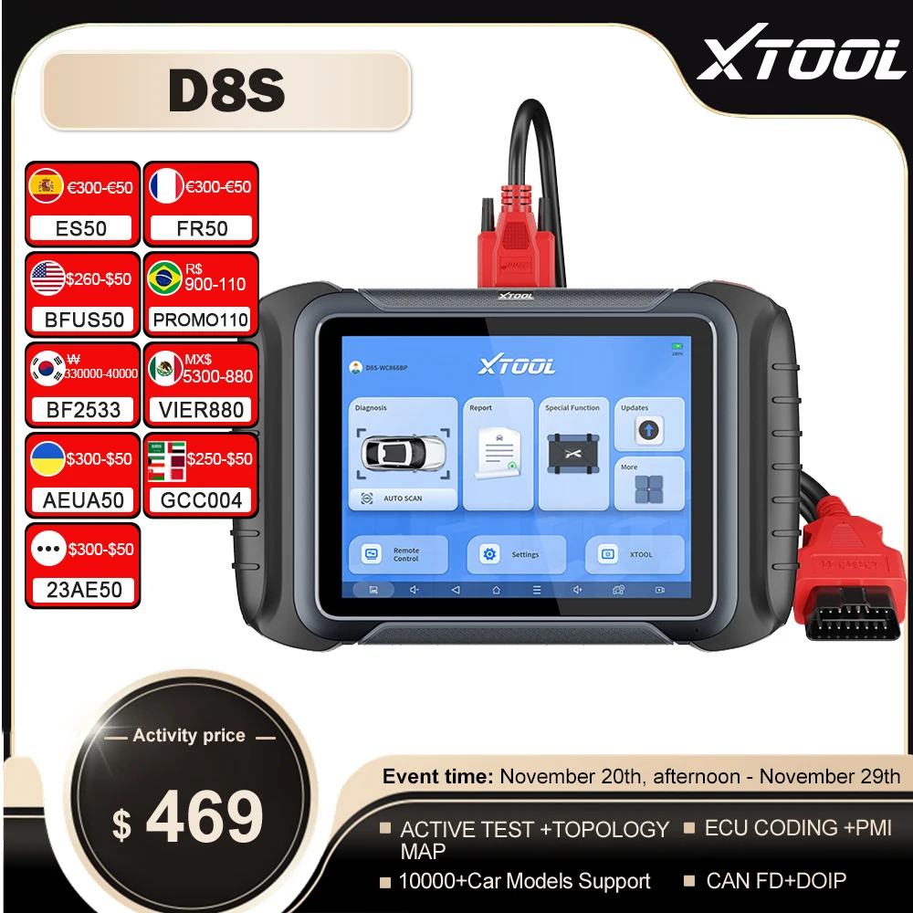 XTOOL-D8S-Diagnostic-Tools-OBD2-Scanner-Diagnost-Auto-Automotive-Tool-Car-Scan-Autoscanner ...