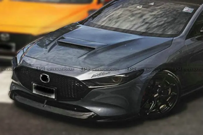 For Mazda 3 Axela BP 19 Onawards MPS Type Hood (Hatch Back) Carbon ...