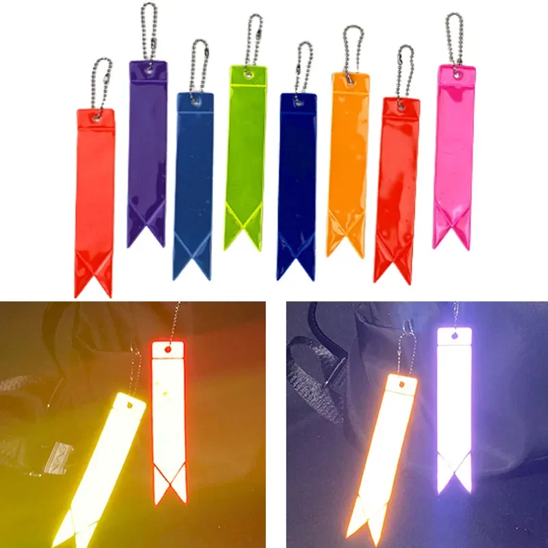 Safe-Reflective-Keychain-For-Bag-Backpack-Pendant-Strip-Ornaments ...