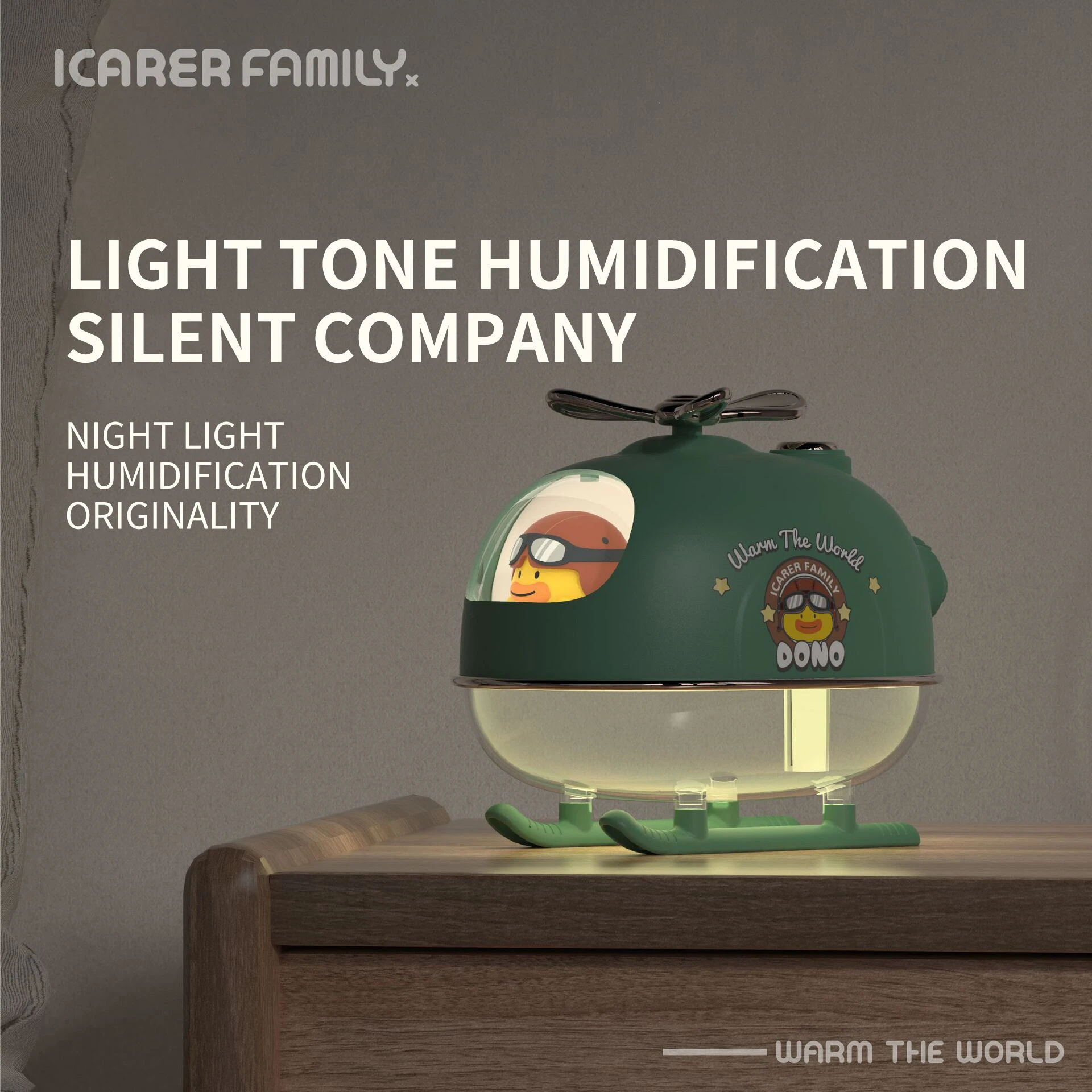 1pc Cute Pilot Cool Mist Humidifier 300ml Portable Aroma Essential Oils ...