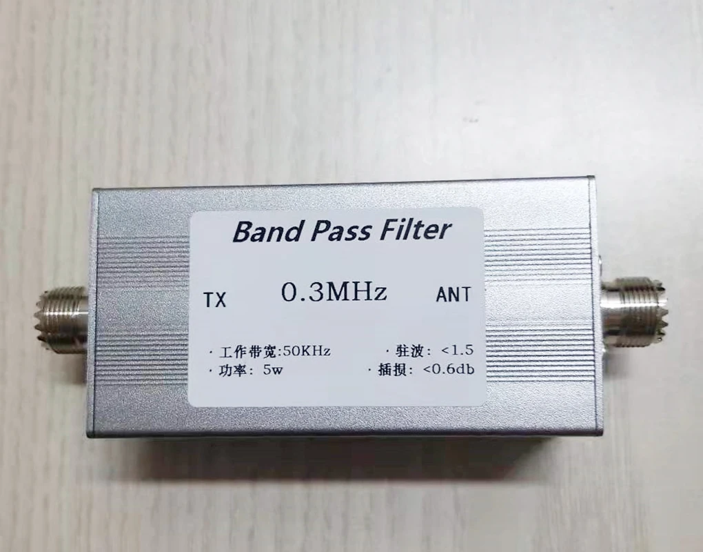 0.3MHz Bandpass Filter BPF Bandwidth 50KHz Receiving M Female ...
