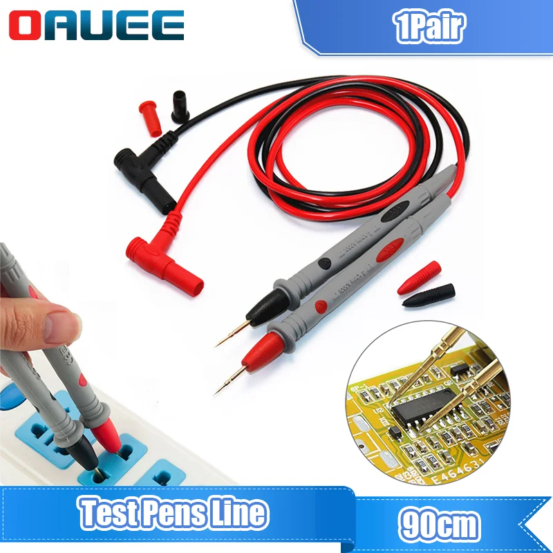 Test Pens Line 1000V 20A Multimeter Probe Pen Special Tip Test Line ...