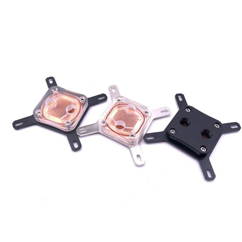 CPU Water Cooling BLOCK Cooler Computer Watercooled Block for INTEL ...