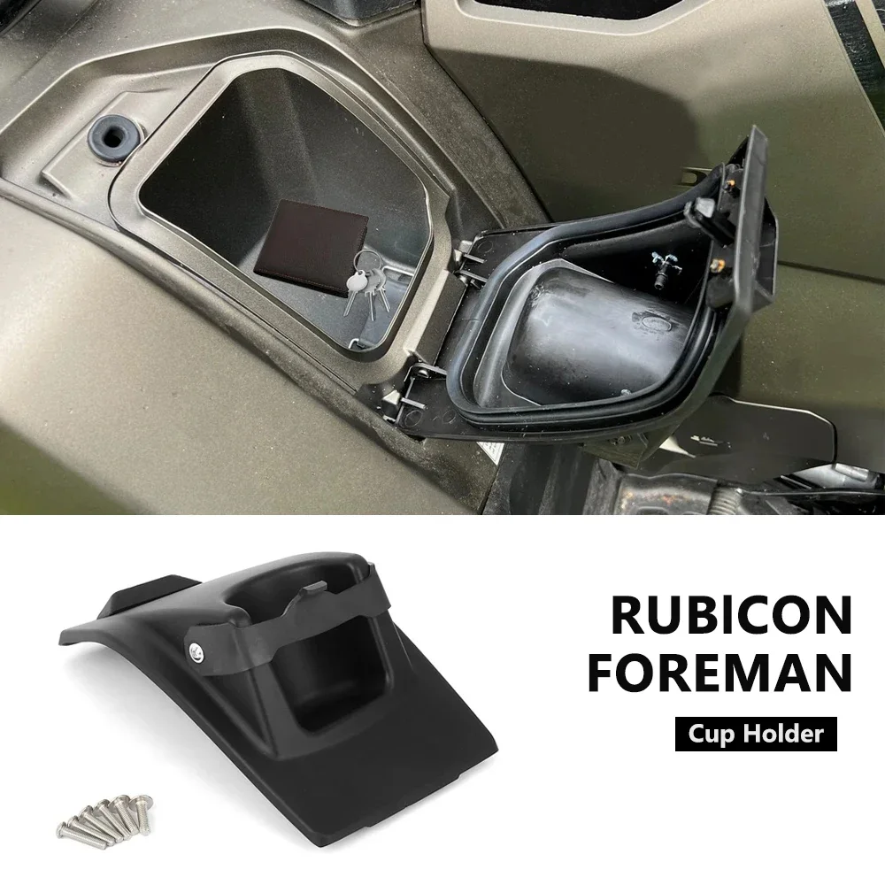 Motorcycle ATV Fender Cup Holder Water Cup Holder Storage Boxes ...