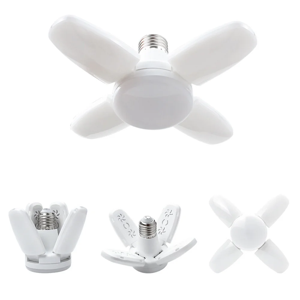 Foldable-E27-LED-Bulb-Foldable-Fan-Blade-Lamp-Living-Room-Ceiling-Light ...
