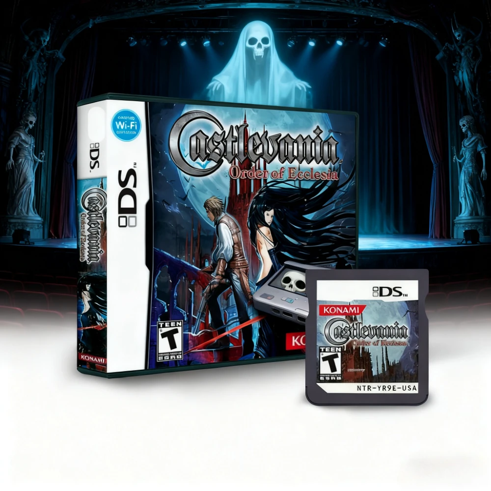 Castlevania: Order of Ecclesia/Portrait of Ruin/Dawn of Sorrow NDS Game ...
