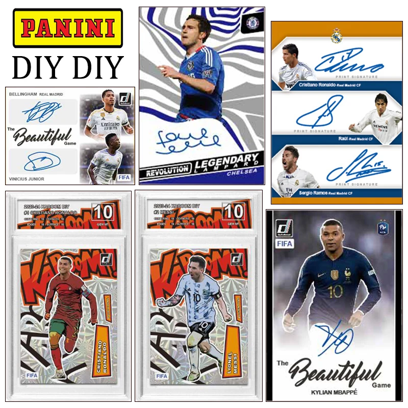 Panini-homemade-star-cards-Signature-card-DIY-DIY-Cristiano-Ronaldo ...