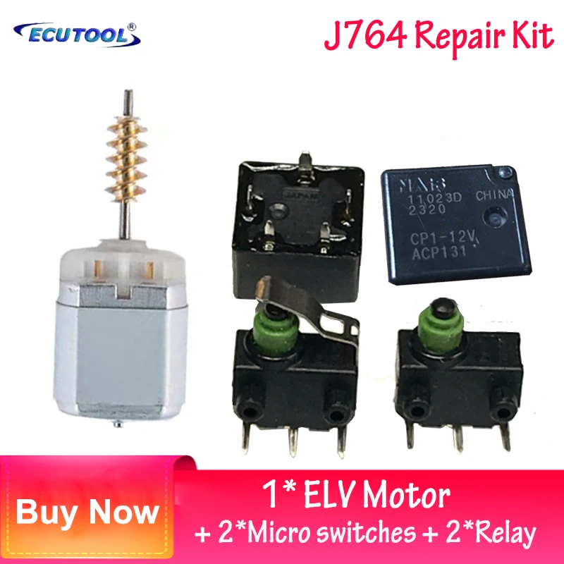 ECOTOOL-Kit de reparación J764 ACP131, relé de 12V, Motor de columna de ...