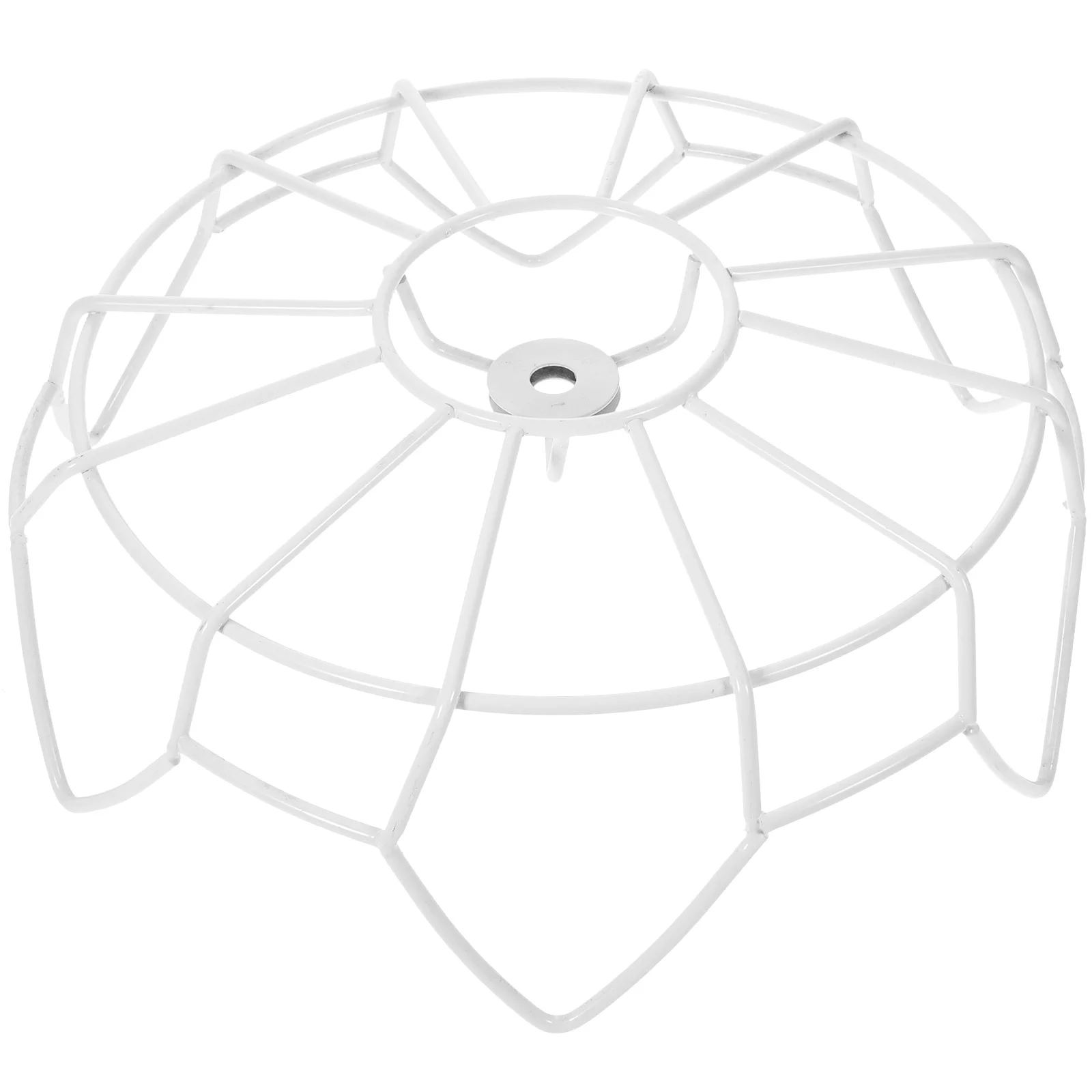 Frame-DIY-Lamp-Supplies-Lights-Shade-Holder-Table-Metal-Lampshade-Rack ...