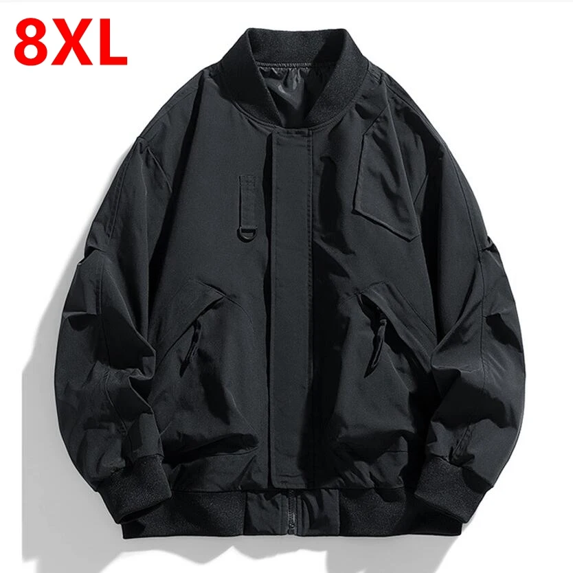 Spring-Autumn-Plus-Size-Jacket-Men-s-Pocket-Loose-Fashion-Brand-Coat ...