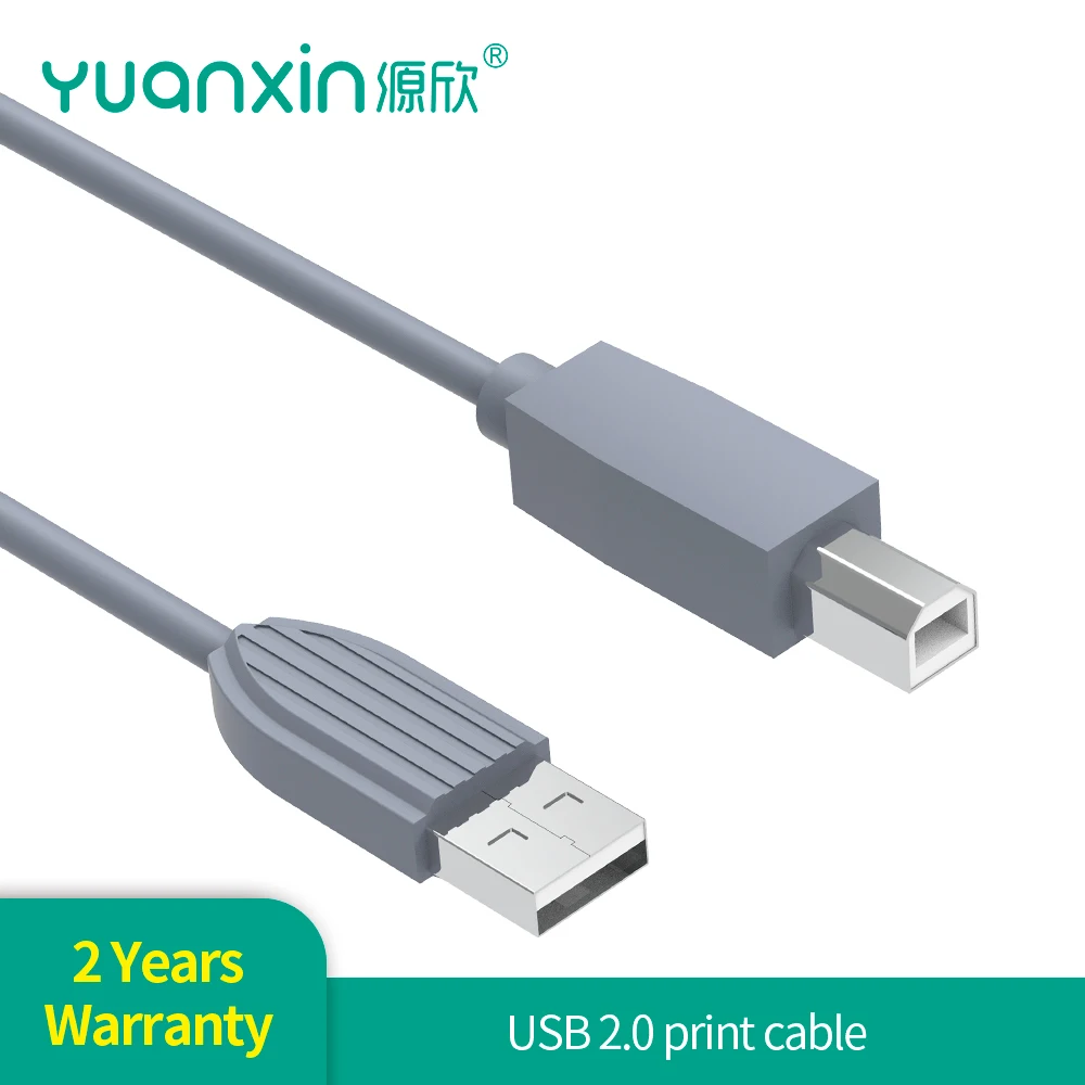 Yuanxin usb cable for printer High Speed A to B Male to male usb ...