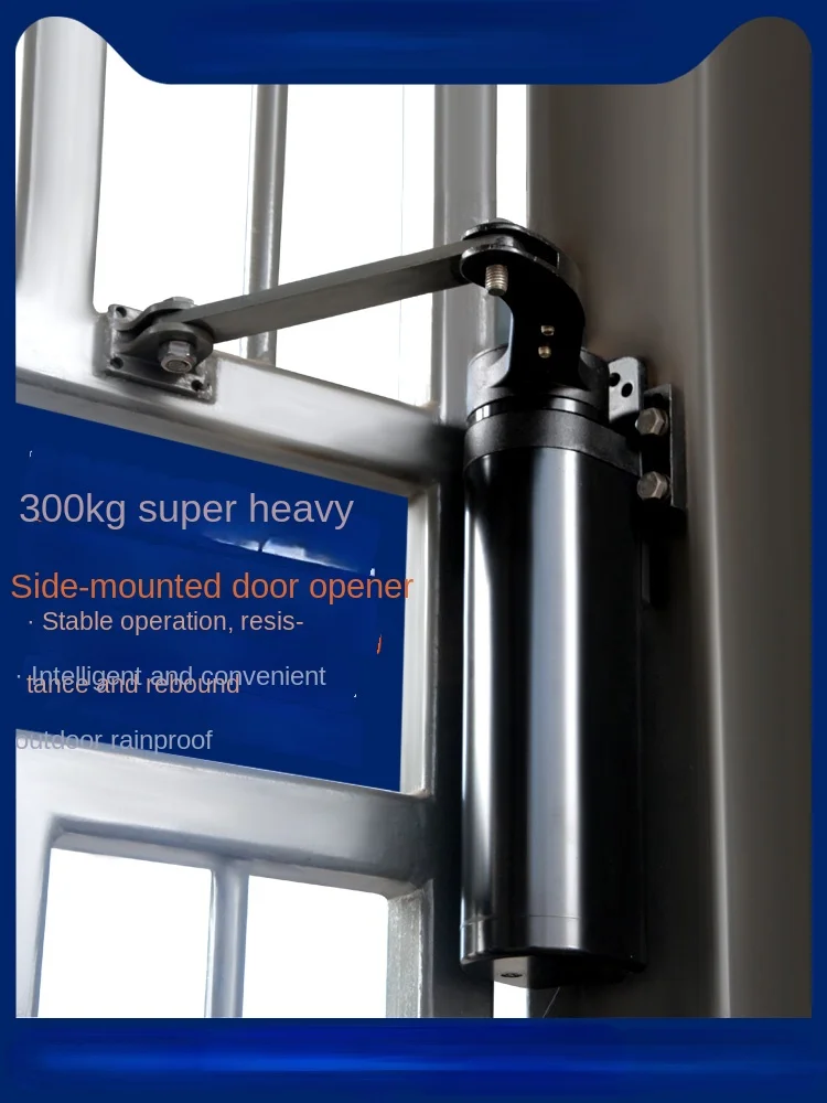Side-Mounted-Door-Opener-Heavy-Duty-300kg-Courtyard-Outdoor-Waterproof ...
