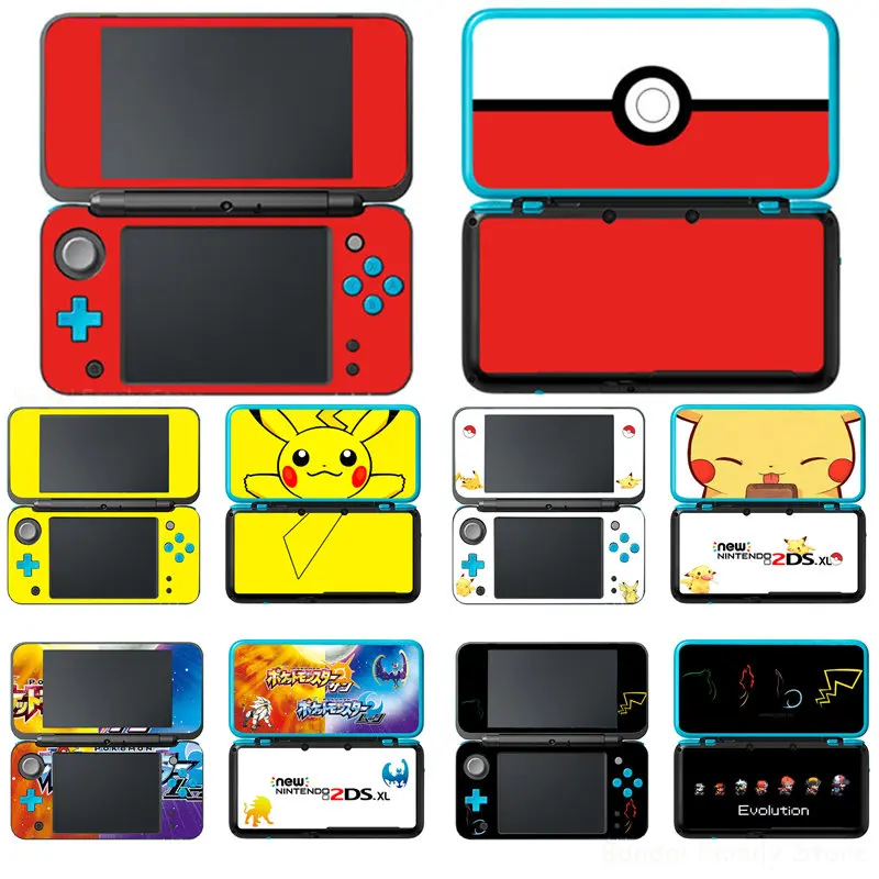 Pokemon-Pikachu-Skin-Sticker-for-Nintendo-NEW-2DSXL-2DS-LL-Protective ...