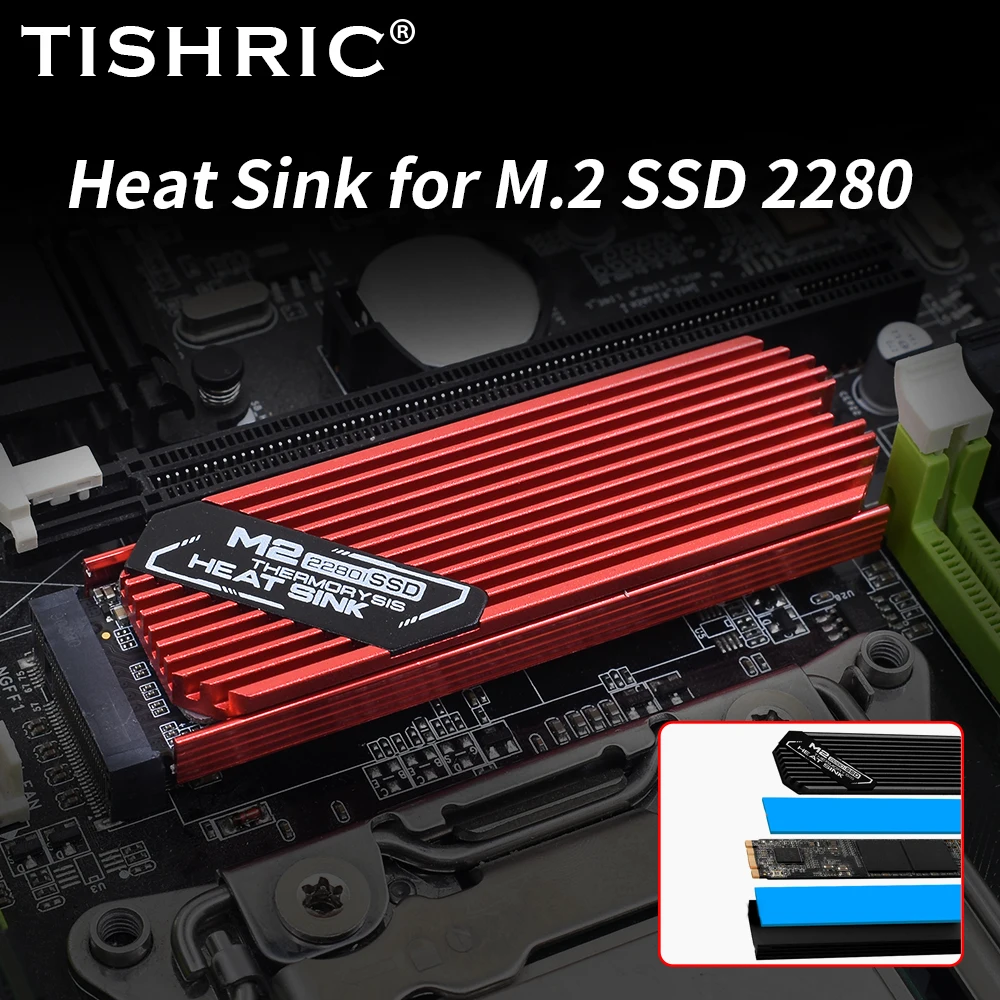 TISHRIC-M2-SSD-Heatsink-Radiator-M-2-Cooling-Heat-Sink-Heat-Sticker ...