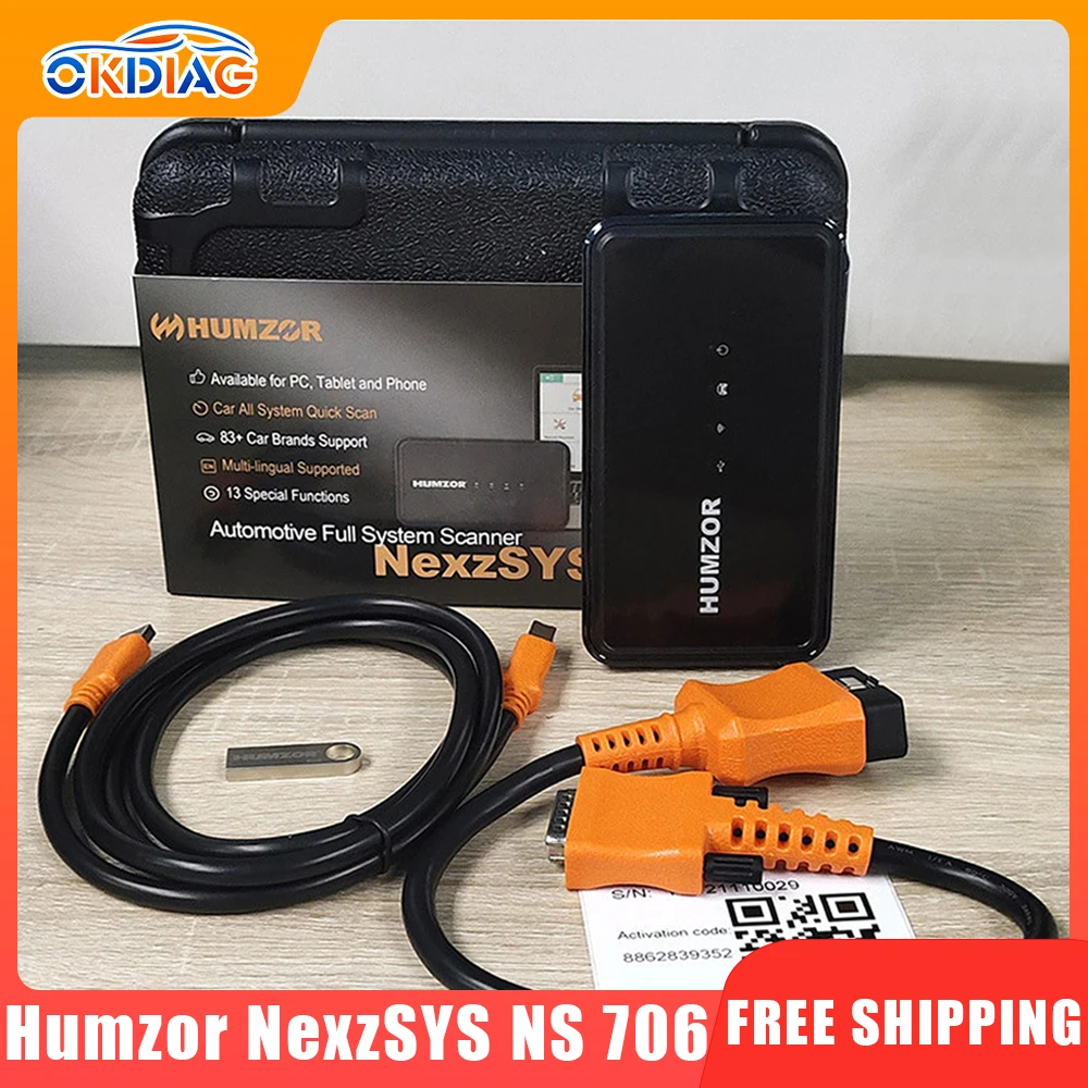 Humzor Nexzsys Ns 706 Full System Scanner Obd 2 Obd2 Car Diagnostic 17 ...