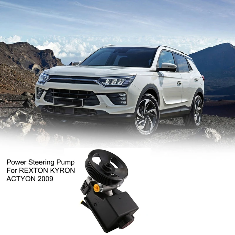 6654601980-Car-Power-Steering-Pump-For-Ssangyong-REXTON-KYRON-ACTYON ...