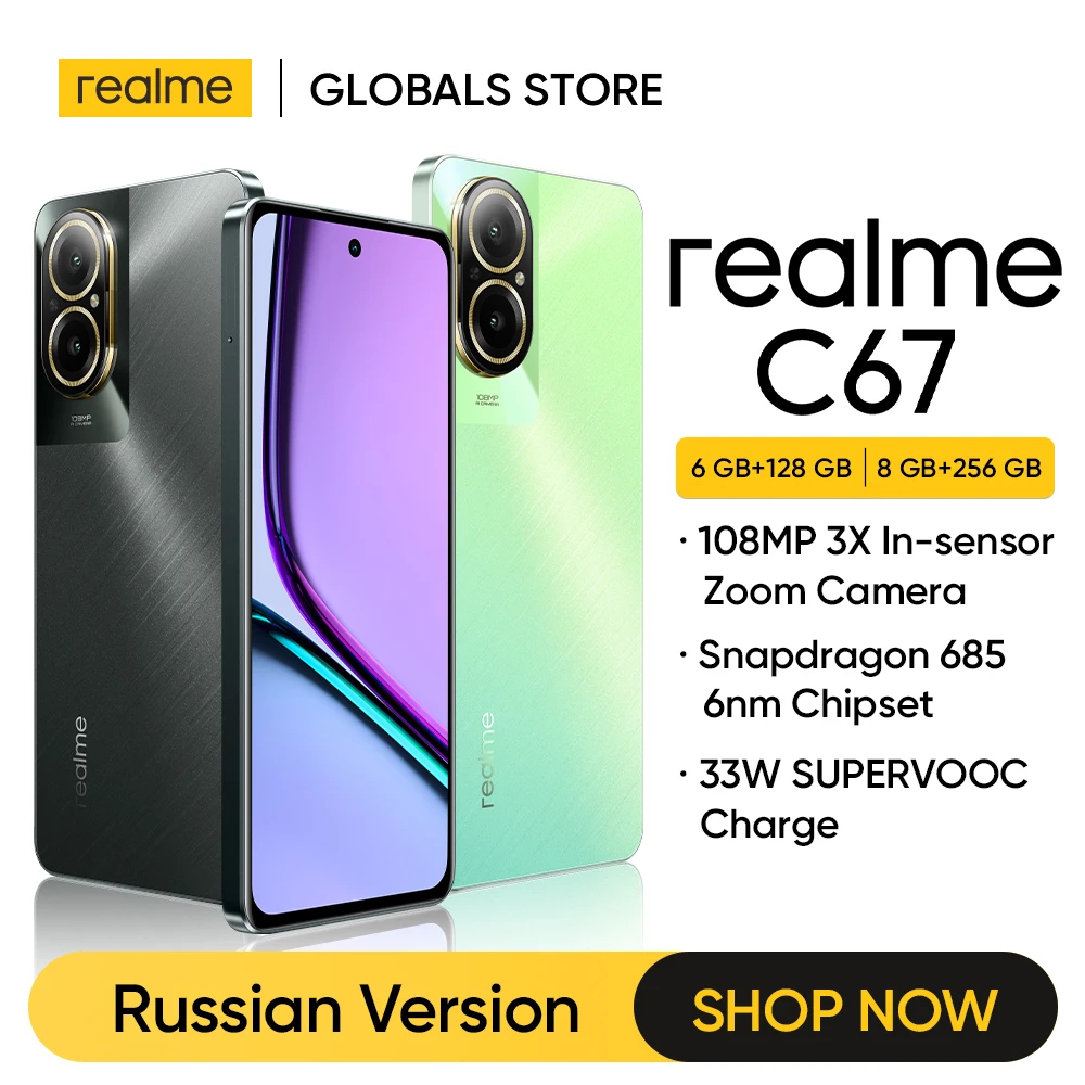 New-realme-C67-Snapdragon-685-Processor-108MP-AI-Camera-6-72-90Hz ...