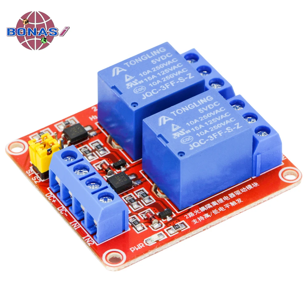 2-Channel-5V-12V-24V-Relay-Module-Board-Shield-With-Optocoupler-12V ...