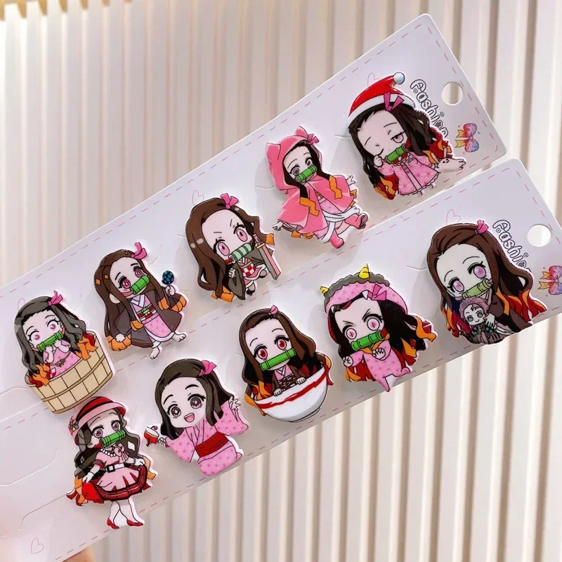 Demon-Slayer-Cartoon-Hairpin-Cute-Hair-Clip-Anime-Figures-Nezuko ...