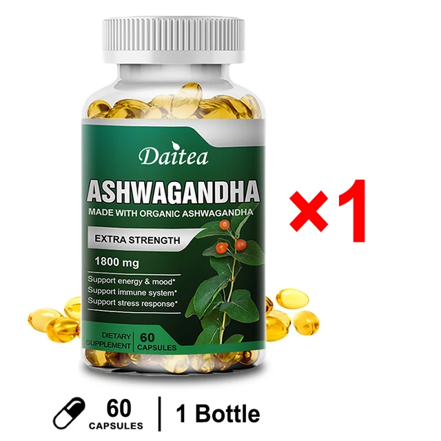 Made with organic ashwagandha to enhance energy, strength, stamina ...