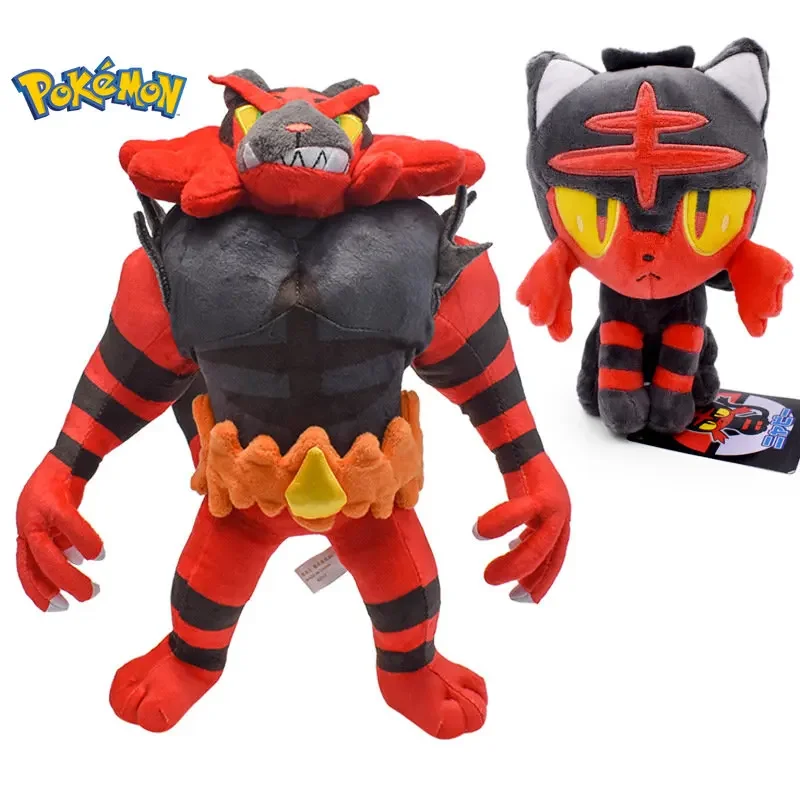 20CM-33CM-Movies-Pokemon-Plush-Fire-Spotted-Cat-Roaring-Tiger-Plush ...