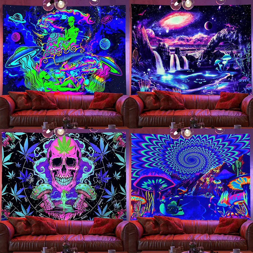 Blacklight Bedroom