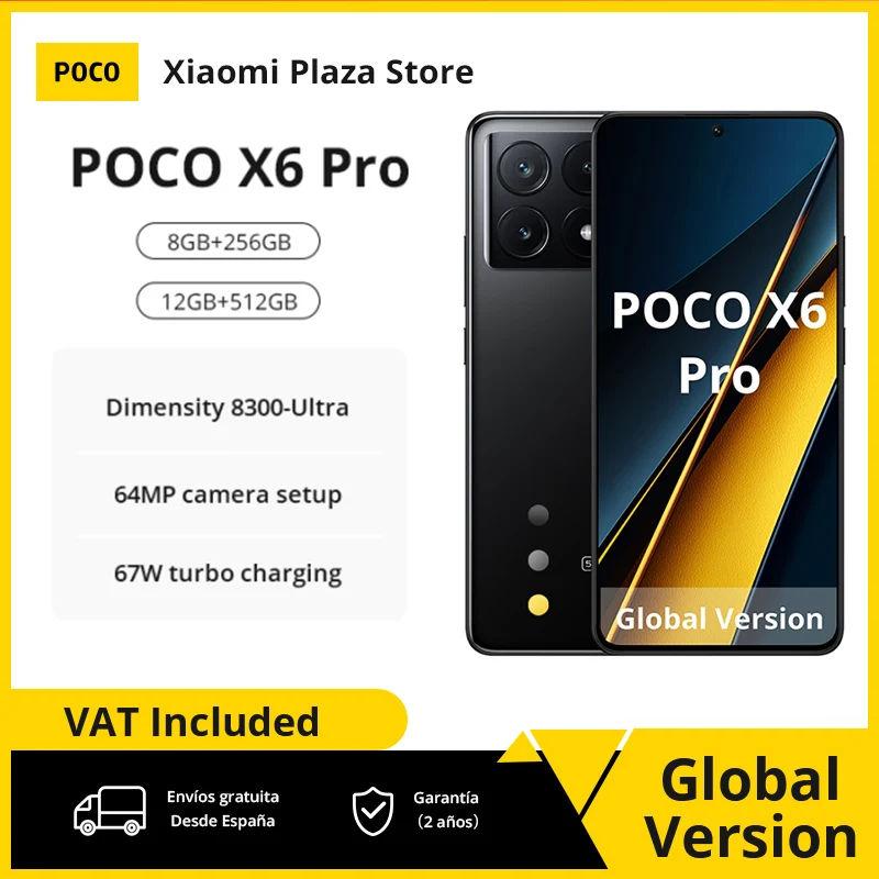 Global-Version-POCO-X6-Pro-Smartphone-Dimensity-8300-Octa-Core-64MP ...