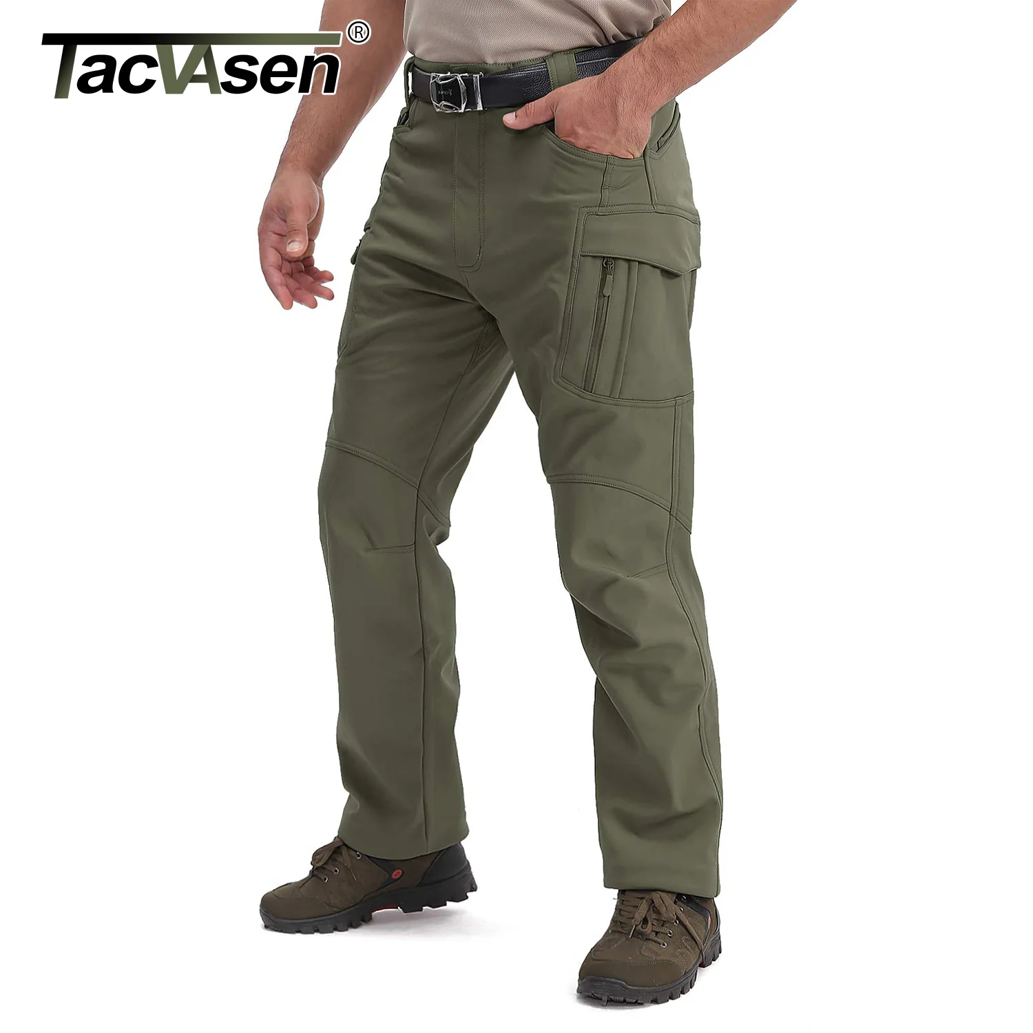 TACVASEN-IX9-pantalones-Cargo-de-lana-Softshell-para-hombre-pantalones-impermeables-para ...