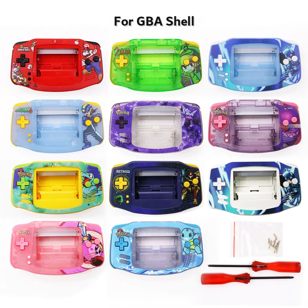 GBA UV Customized Printed Shell Case For GameBoy Advance GBA Console ...