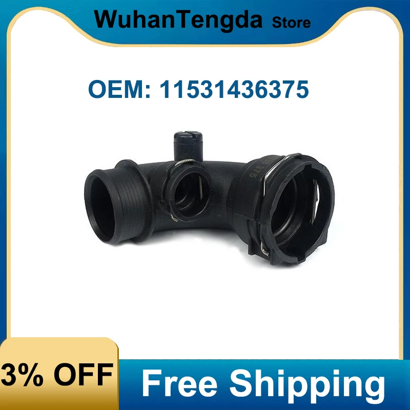 11531436375-Radiator-Coolant-Cooling-Water-Hose-Pipe-Tube-for-BMW-2001 ...