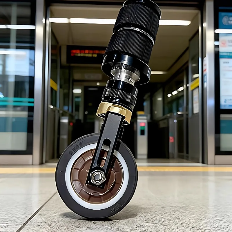 Folding Bikes Auxiliary Wheel Quick-release Round Tube Parking ...