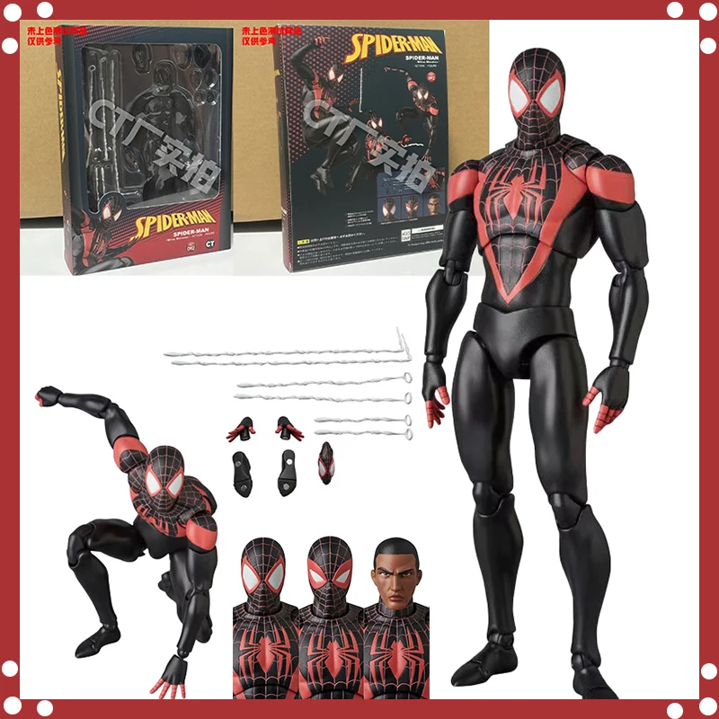 Ct-Toys-Mafex-092-Spiderman-Miles-Morales-anime-Action-Figure-Ultimate ...