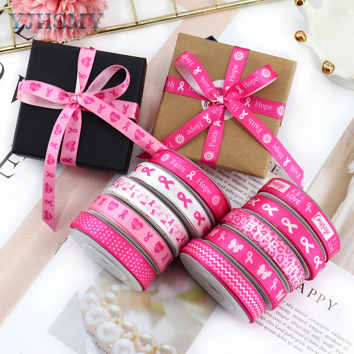 Pink Ribbon Crafts