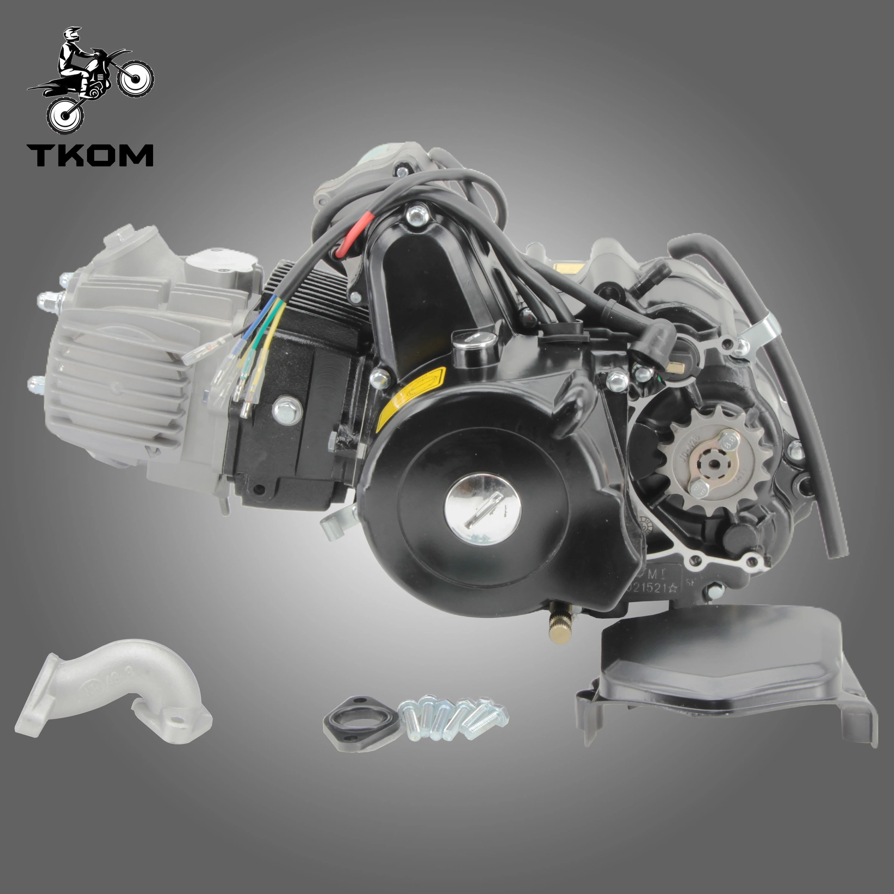 110cc motorcycle engine assembly 4 strokes power air cooled single ...