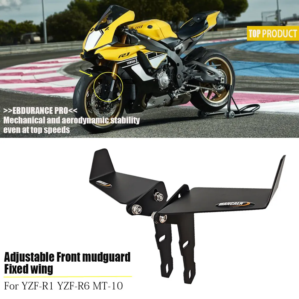 For-Yamaha-YZF-R1-YZF-R6-MT-10-Modified-Adjustable-Front-Fender-Fixed ...