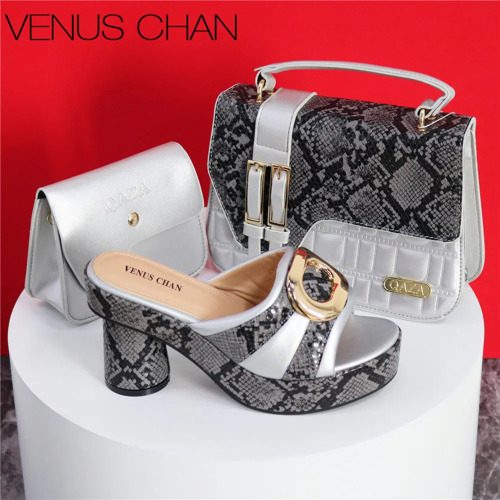 Italian-2024-Design-Silver-Color-Serpentine-Platform-Platform-High ...