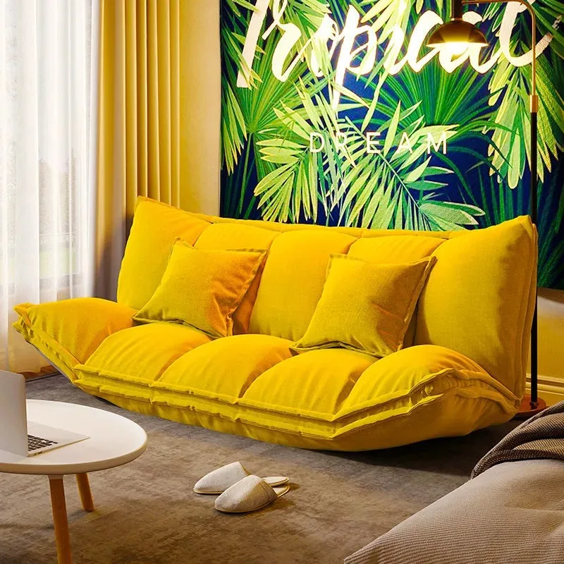 Convertible-Sofa-Bed-Couch-Living-Room-Sofa-Designer-Furniture-Puffs ...