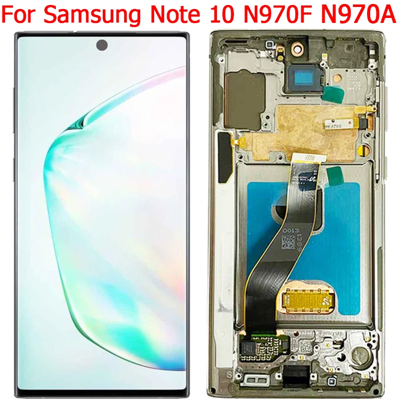 New-For-Samsung-Note-10-Display-With-Frame-LCD-Screen-6-3-Note10-SM-N970F-N970A.jpg