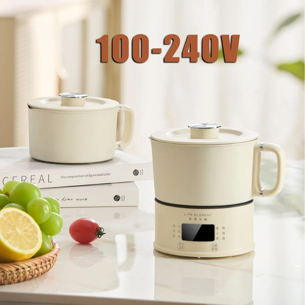 100-240V-Electric-Kettle-Portable-Cooking-Pot-Split-Type-Water-Kettle ...