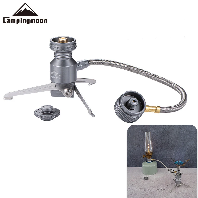 Tripod-Adapter-Aluminum-Alloy-Conversion-Butane-Alpine-Gas-Adapter-Gas ...