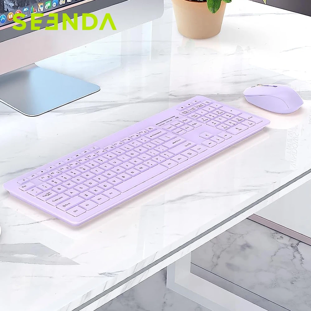 Seenda-Wireless-Keyboard-and-Mouse-Combo-for-Windows-Laptop-PC-Computer ...