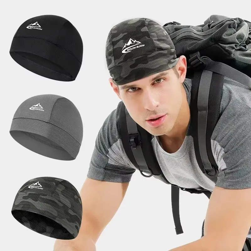 Summer Cycling Cap for Men Balaclava Motorcycle Helmets Sports Caps ...