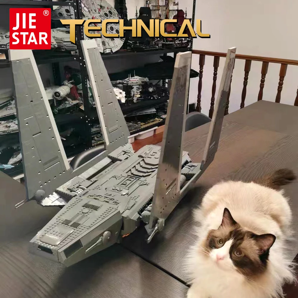 67108 JIESTAR Stern Plan Hohe tech Moc Klasse Rogue Fracht Shuttle ...