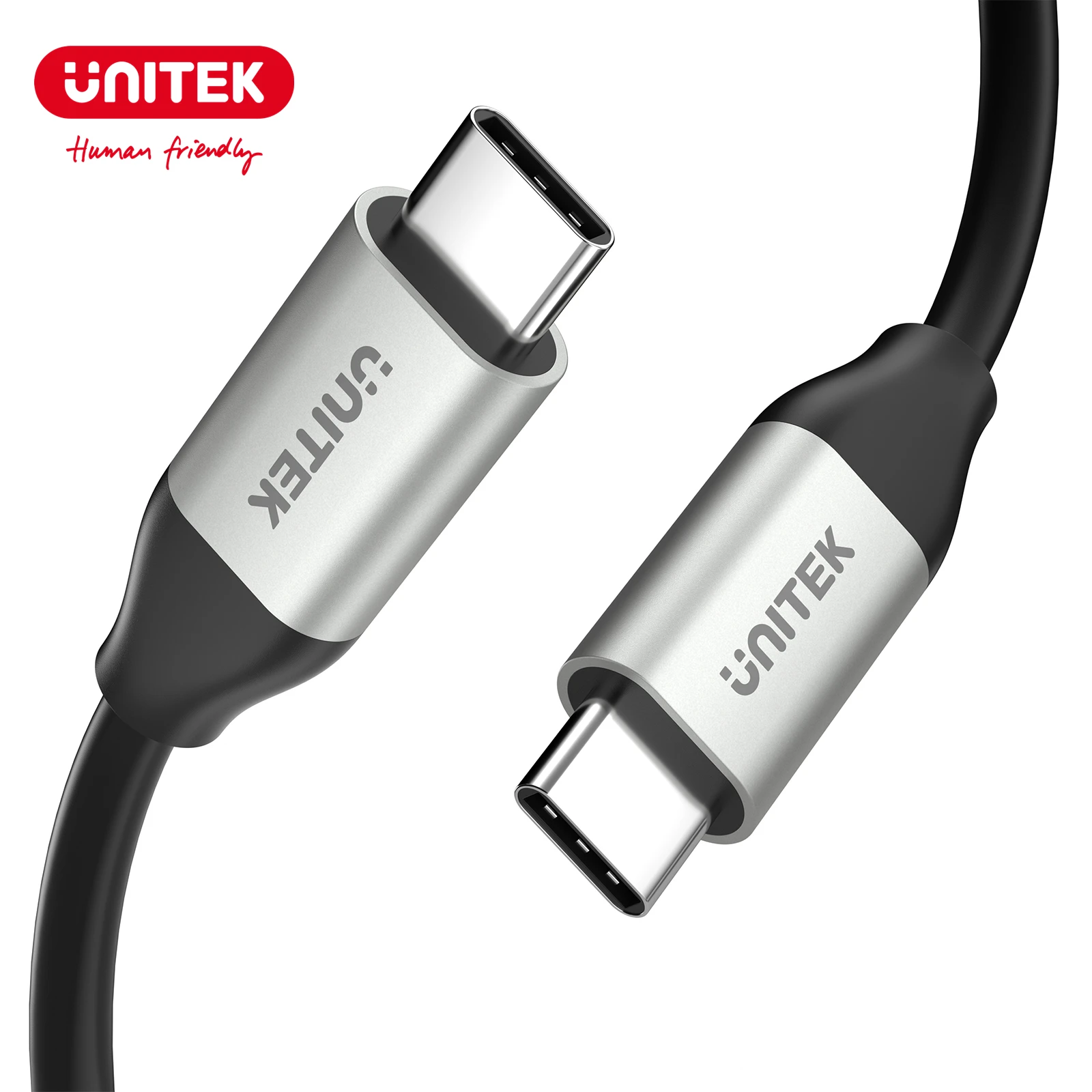 Unitek 100W Fast Charging Cable USB C to Type-C with Data Transfer 10Gbps 4K 60Hz Video Output ...