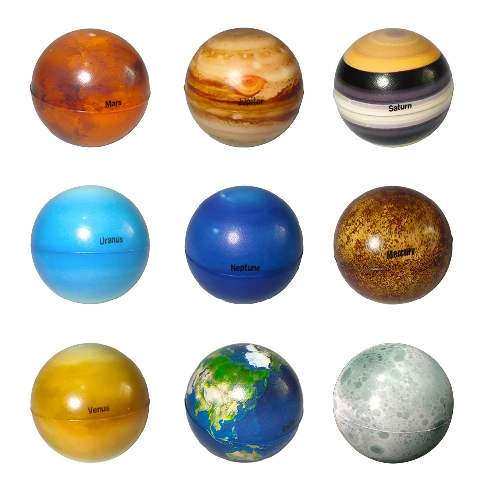 Eight-Planets-Themed-Bouncy-Balls-Education-Science-Toy-Moon-Solar ...