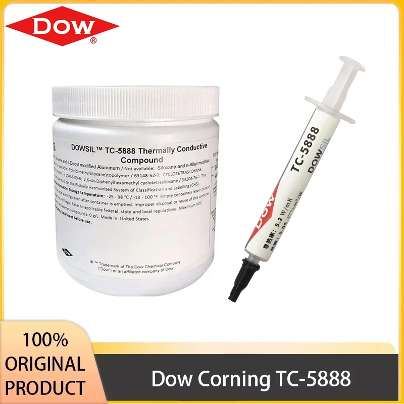 Dow-Corning-TC-5888-Thermal-Conductive-Silicone-Grease-CPU-Cooling-TC ...